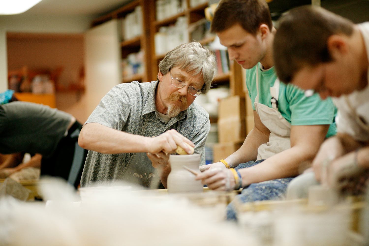 Art Professor Hough Says Farewell to BC after 28 Years | Bridgewater ...